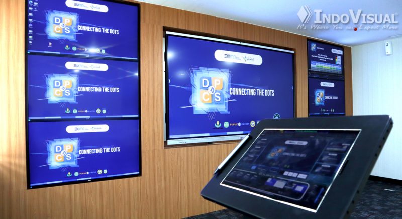Command Center di Pupuk Indonesia | Indovisual Presentatama