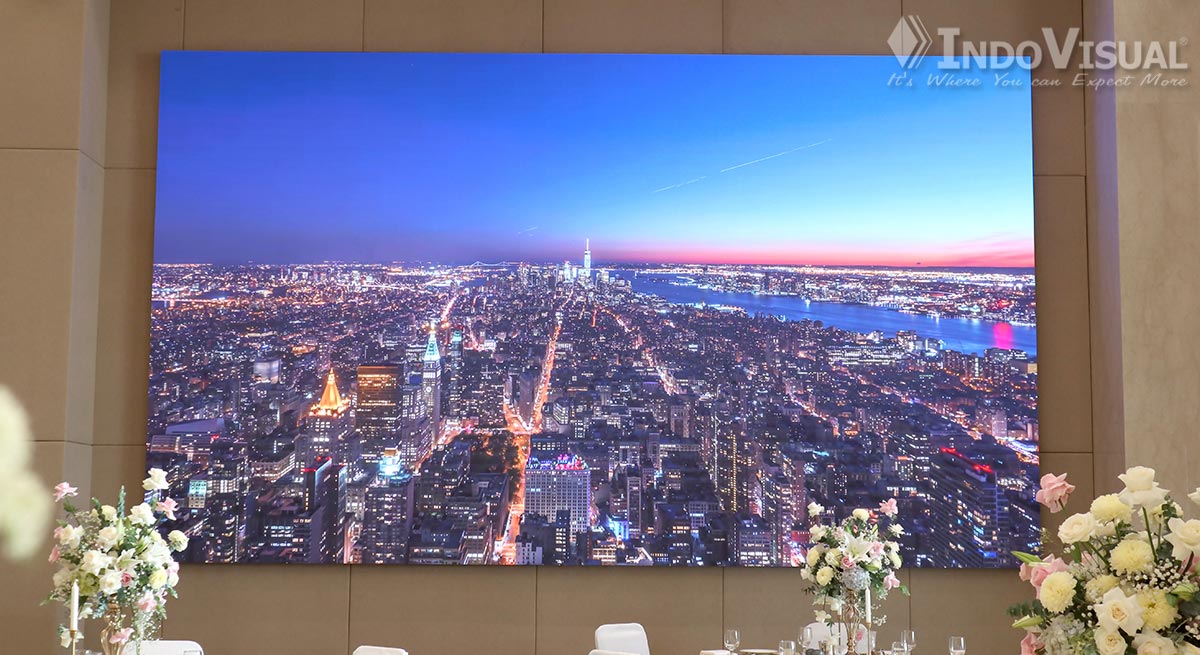 LED Display Indoor di Ruang Ballroom Trembesi Tower Kota Tangerang ...