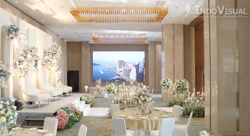 LED Display Indoor di Ruang Ballroom Trembesi Tower Kota Tangerang ...